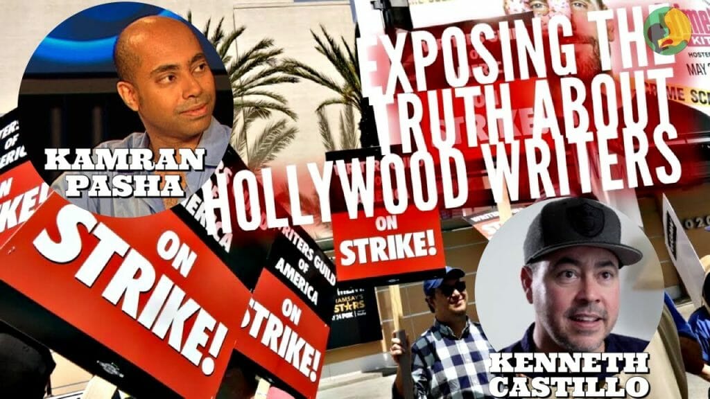 Kamran Pasha and Kenneth Castillo join the chaos as WGA goes on strike ...